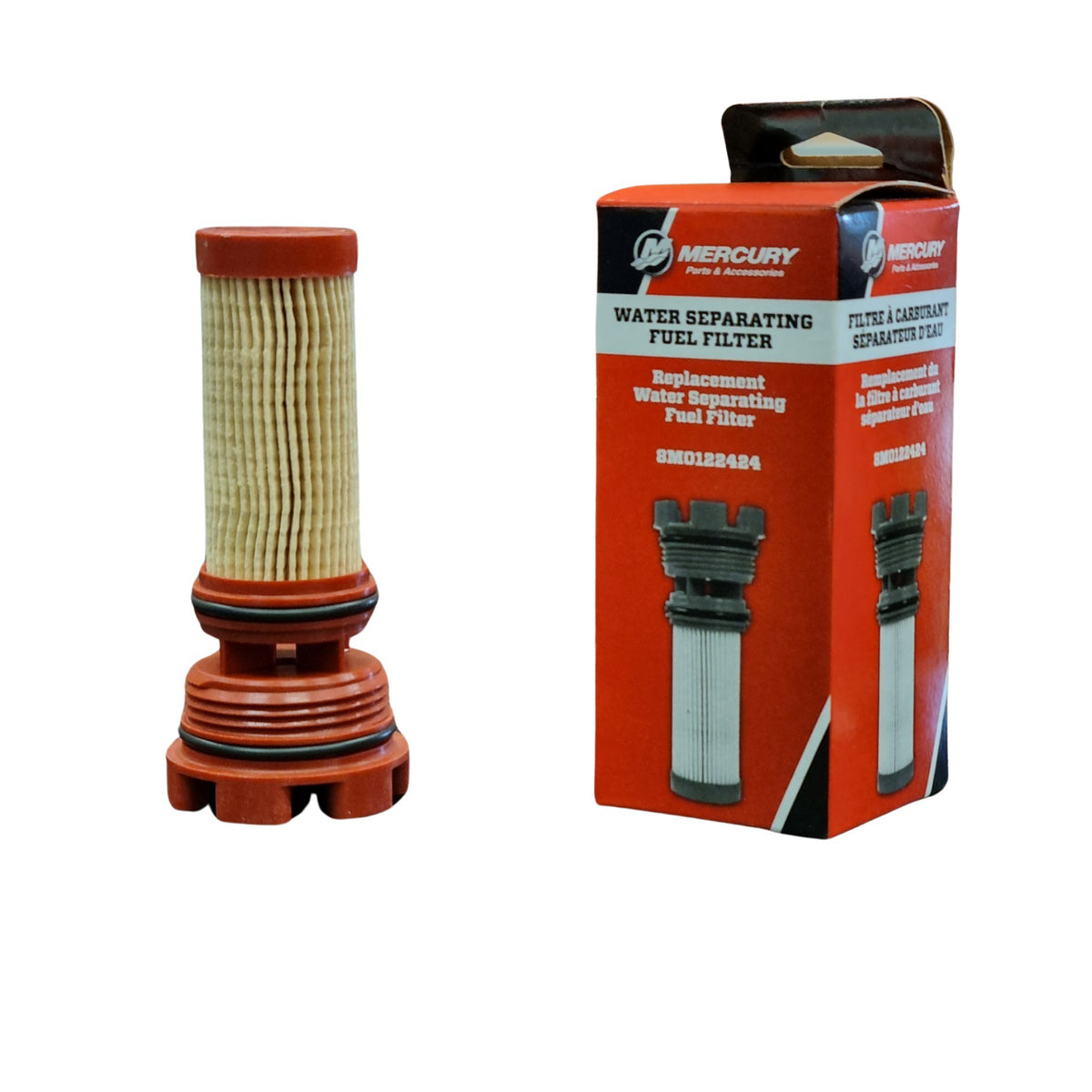 Mercury Separating Fuel Filter 8M0122424 - Bränslefilter