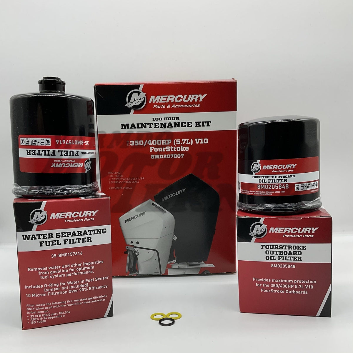 Mercury Servicekit 1år/100 timmar för 350-400 HK 5.7L V.10