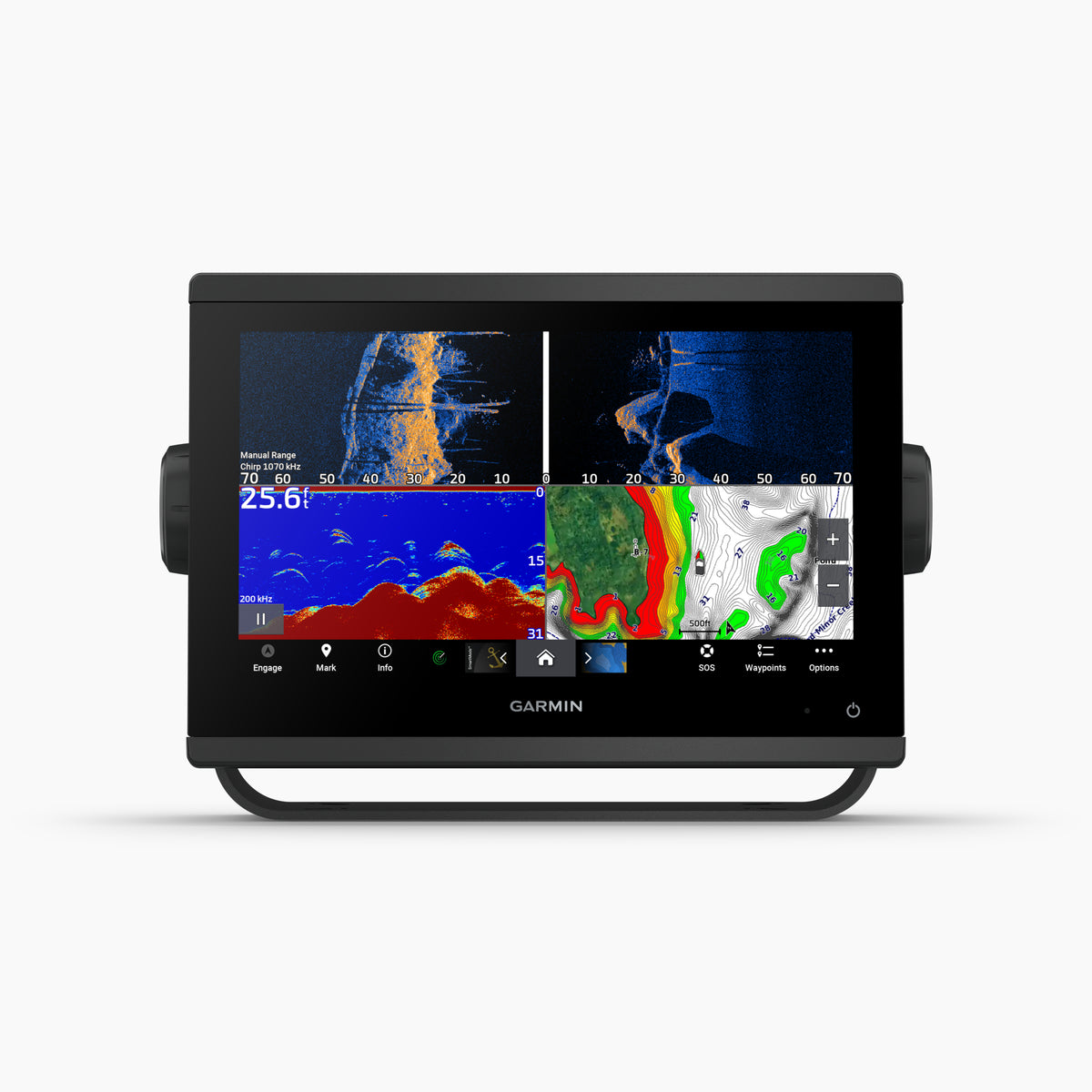 Garmin GPSMAP 9" plotter 923 utan ekolod med global baskarta